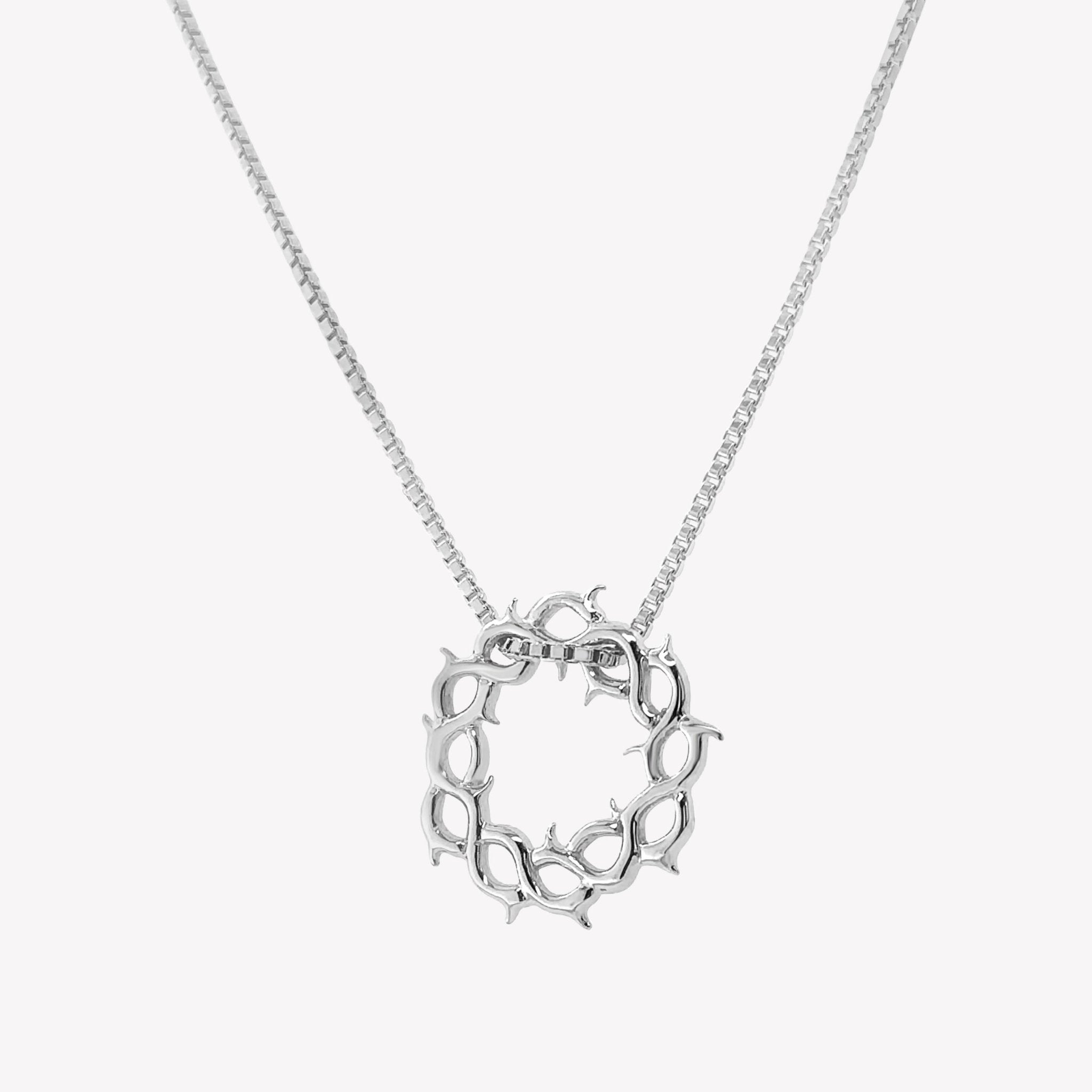 Rizen Crown of Thorns Necklace | Sterling Silver