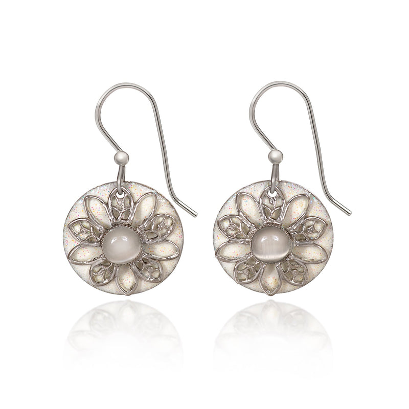 Silver Forest Earrings: Made in Vermont